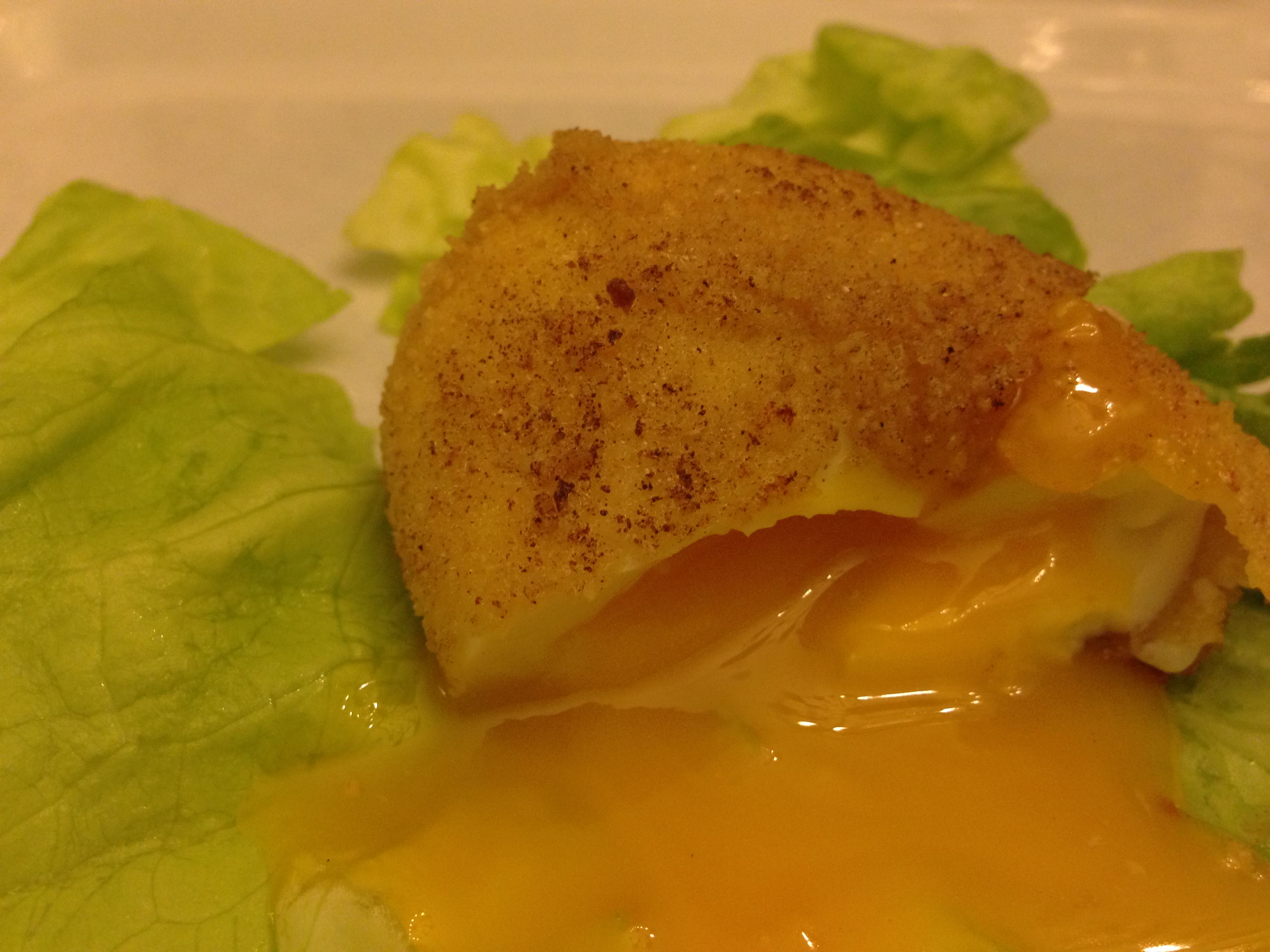 Oeuf mollet frit de Cyril Lignac - SevenCuisine
