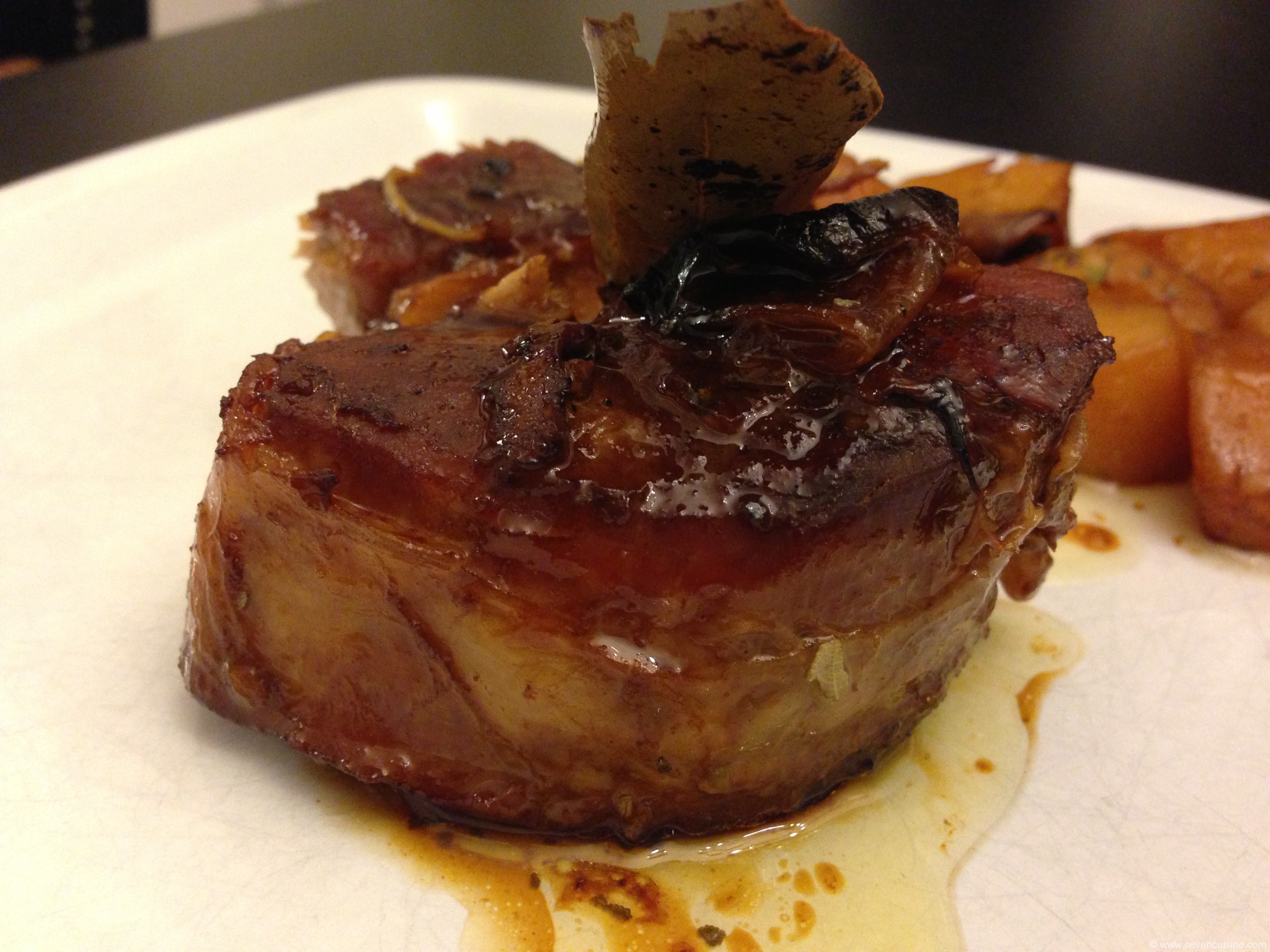 Rouelle de porc caramélisée - SevenCuisine