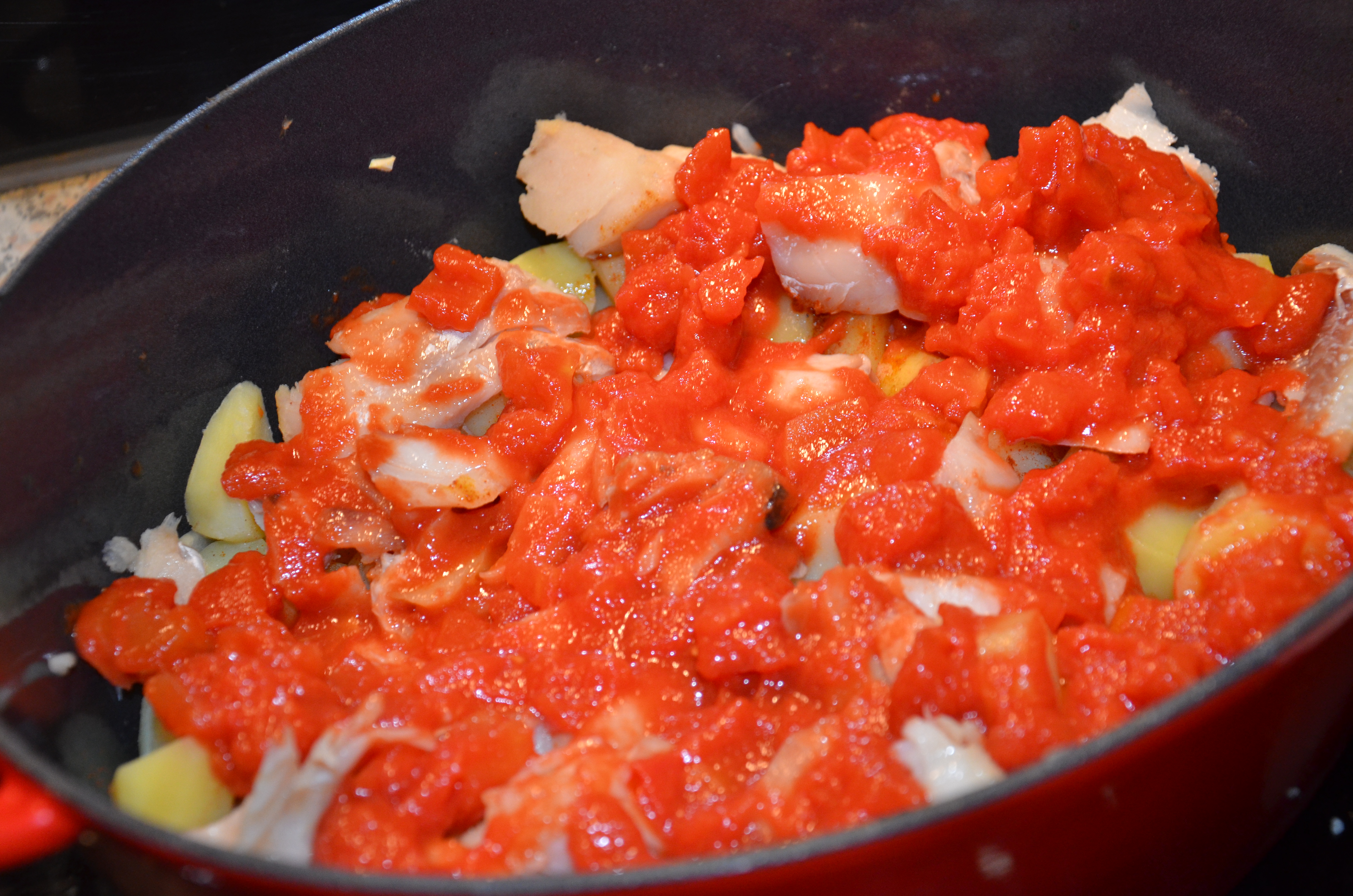 Morue à la portugaise - SevenCuisine