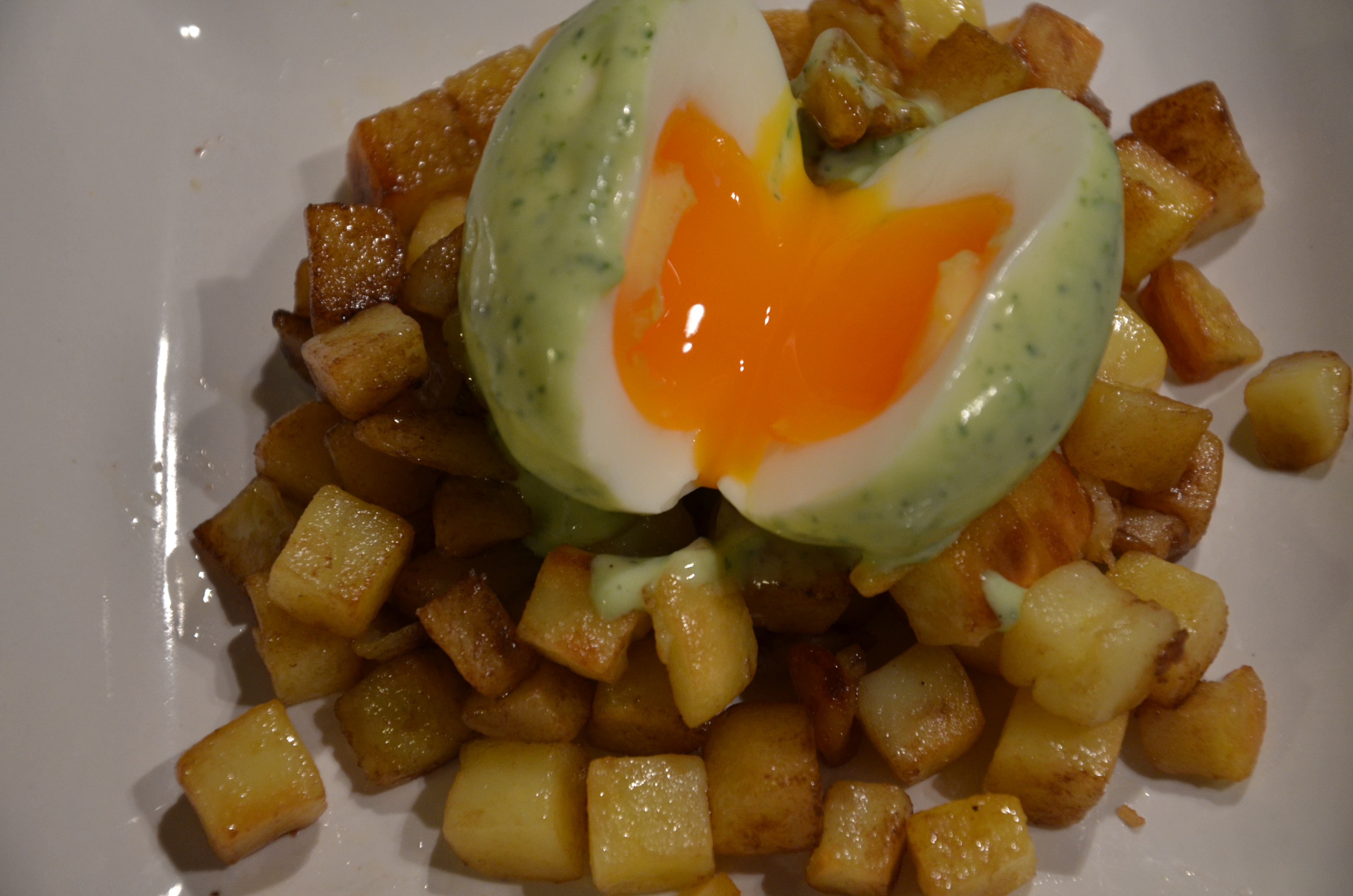 Oeuf mollet nappé aux herbes - SevenCuisine