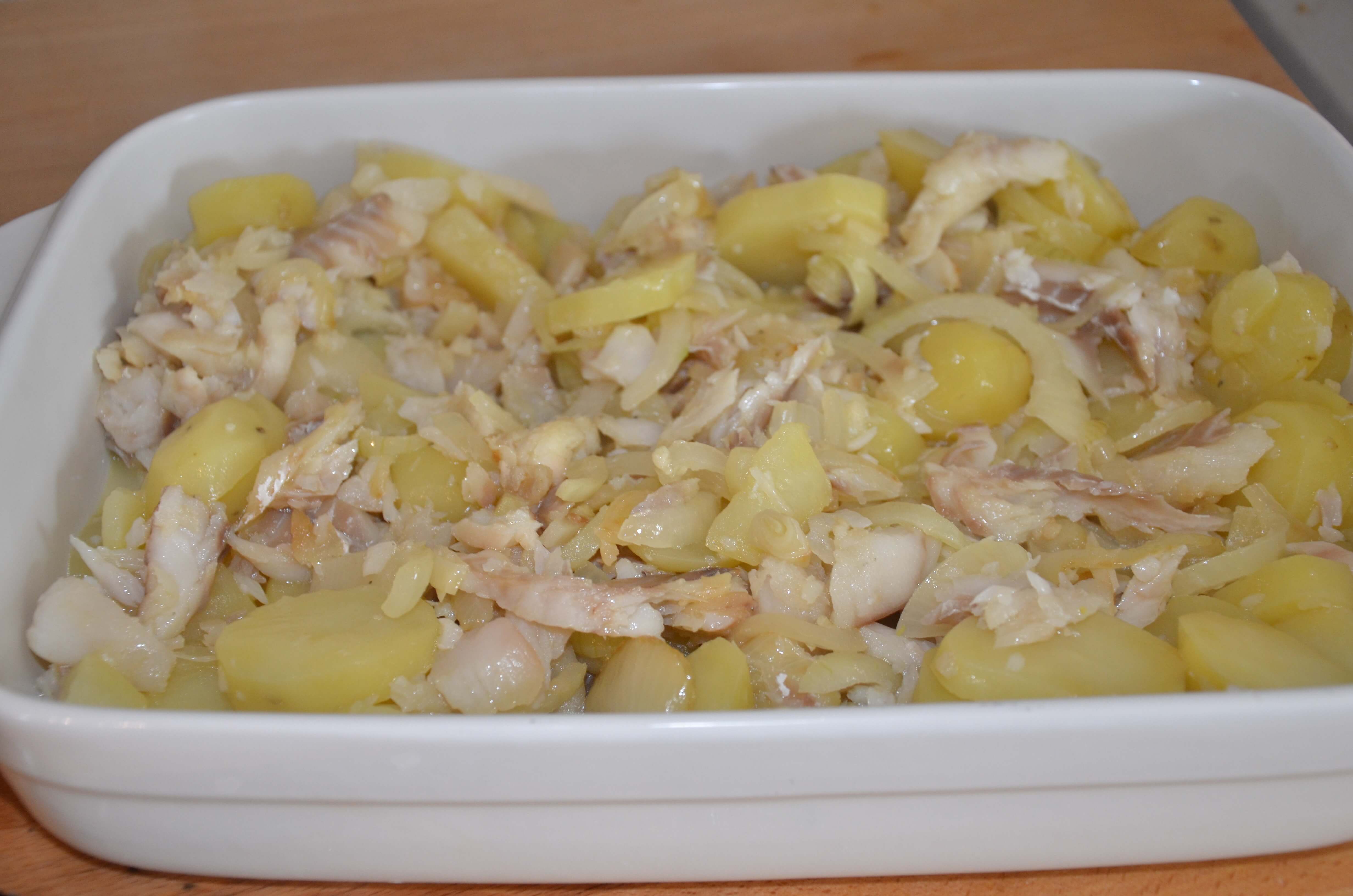 Morue à la portugaise, Morue a Gomes de Sa - SevenCuisine